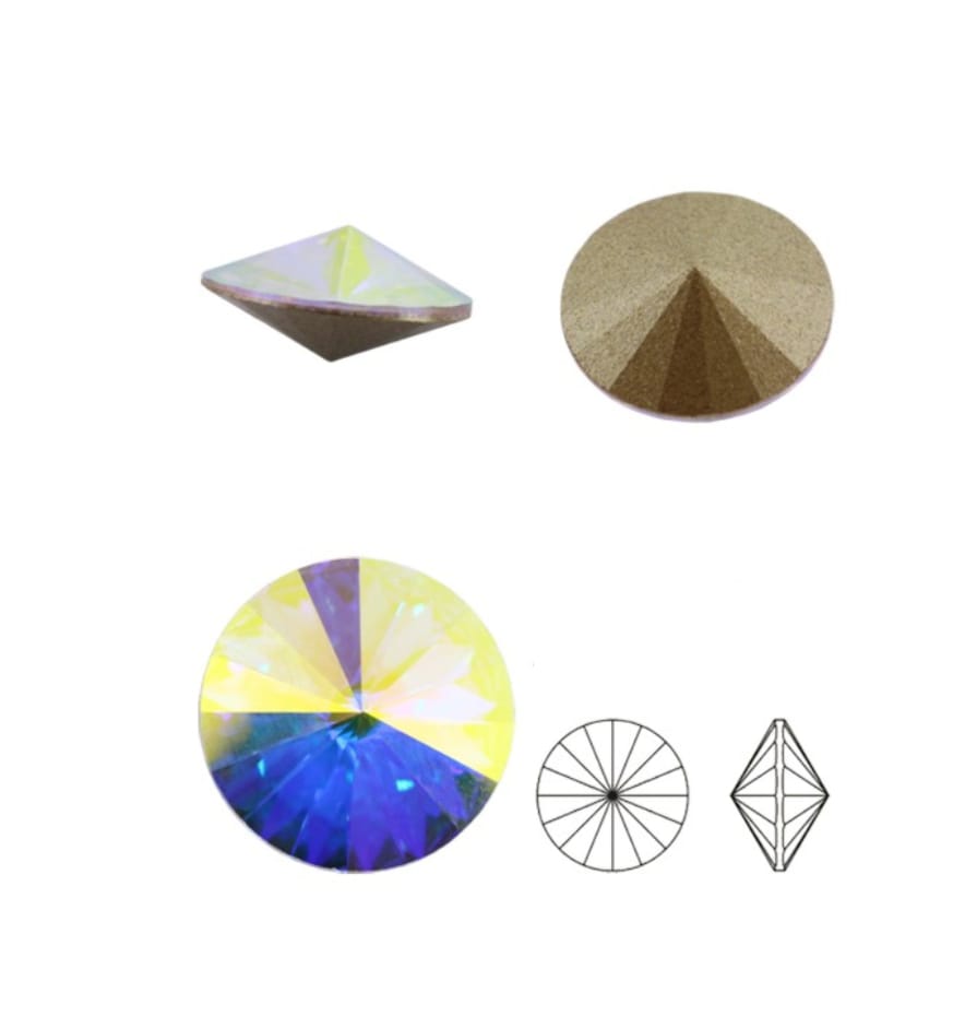 Swarovski® Rivoli Aurore Boreale 7mm – Shining Moments