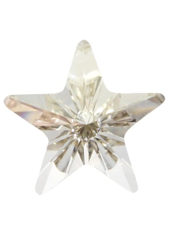 Swarovski® Fancy Star Silver Shade 5mm – Shining Moments
